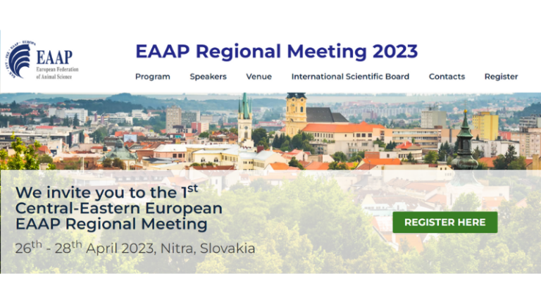 The 1st EAAP Regional Meeting website is online! – EAAP