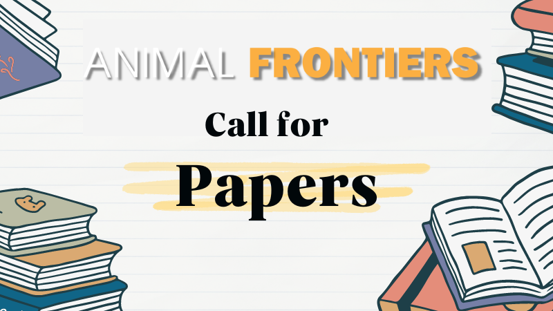 Call for papers for submission to Animal Frontiers 2024 – EAAP